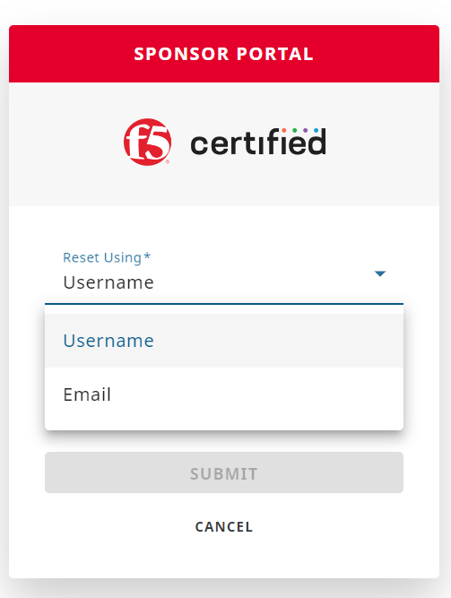 How do I reset my F5 candidate certification portal password or retrieve my candidate ID? – F5 ...